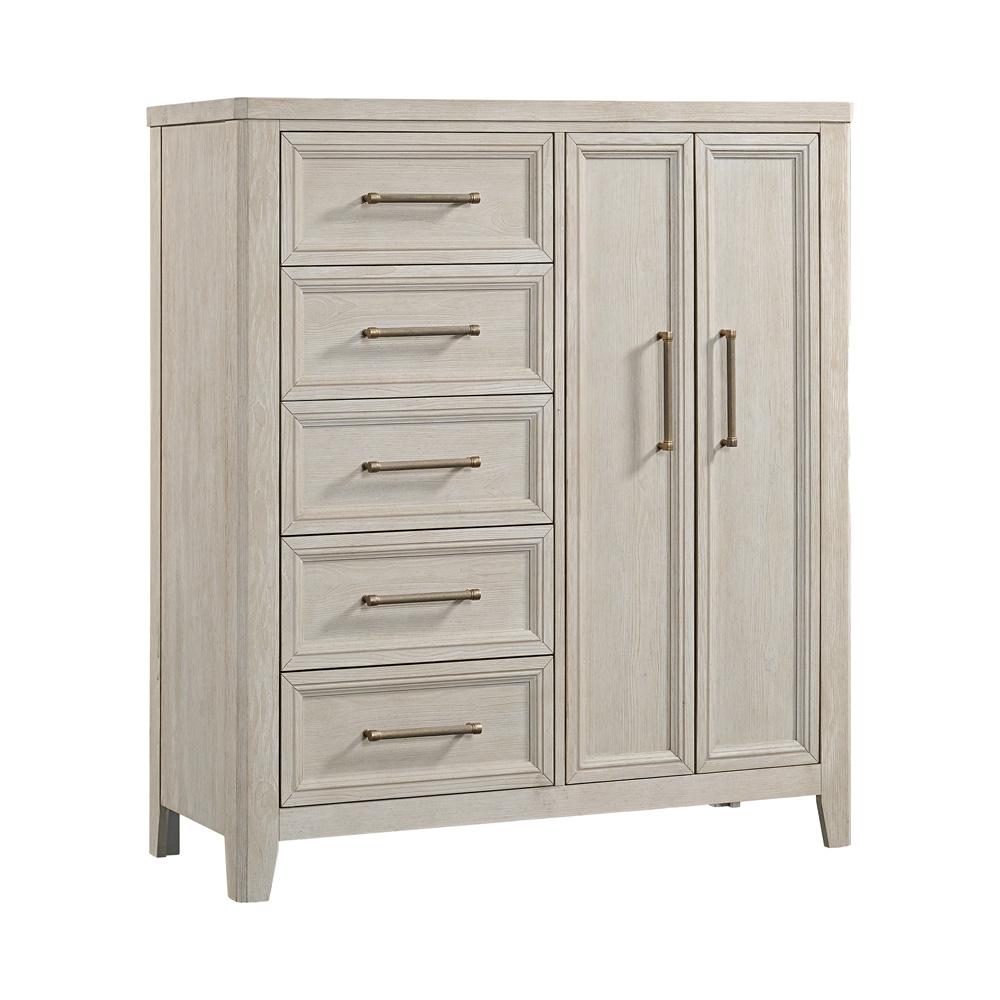Intercon Furniture - Carlson Gentleman's Chest, 5 DWR w/Double Doors ...