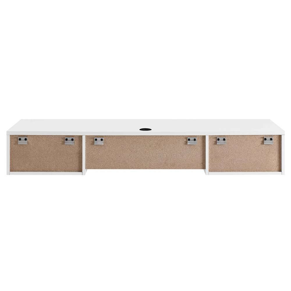 Modway - Render Wall Mount Wood Office Desk - EEI-5865-WHI