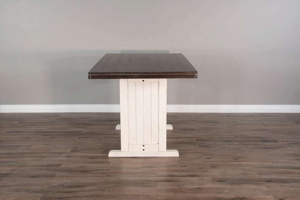 Sunny Designs - Carriage House - Rectangular Wood Counter Height Dining ...